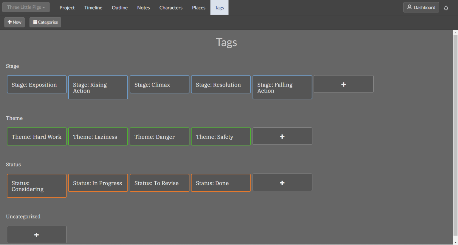Screenshots - Plottr