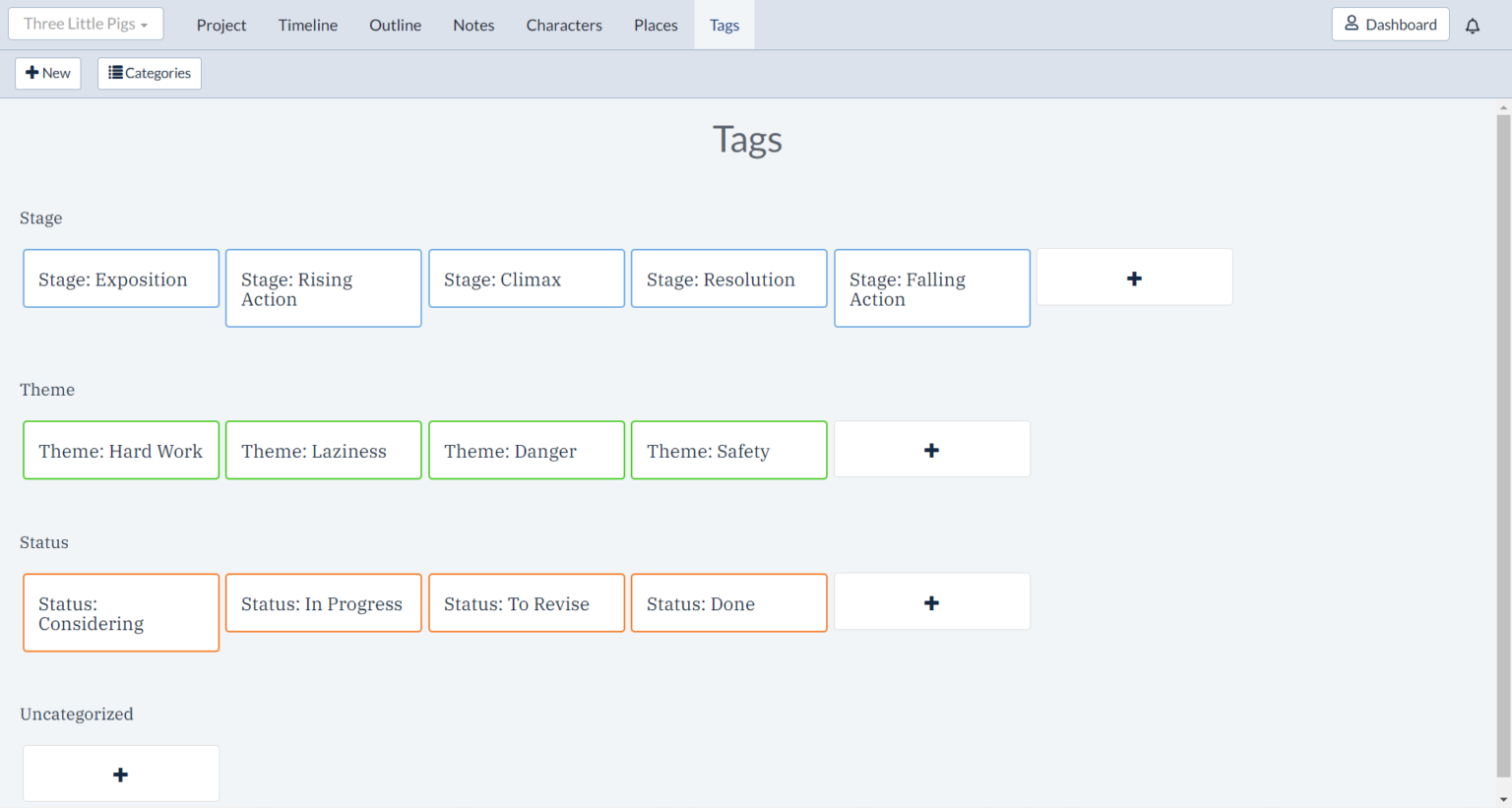 Screenshots - Plottr