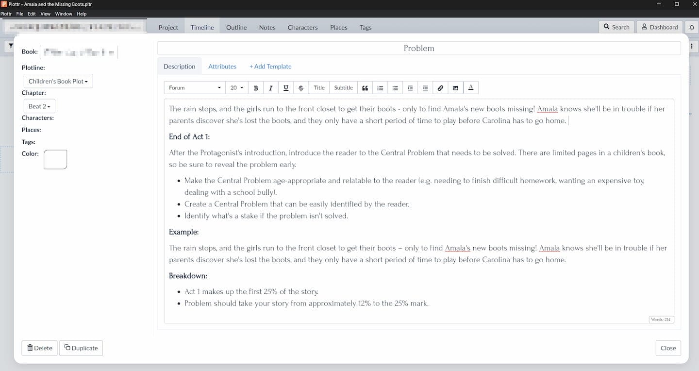 Children's Book Plot Template: How to Delight Young Readers