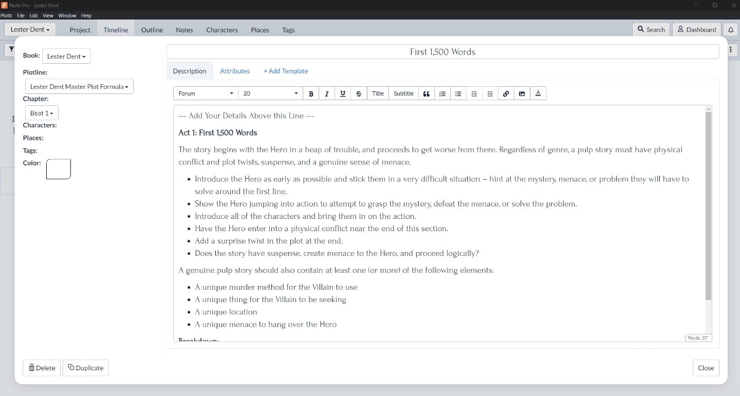 Lester Dent Master Plot Formula: Write Pulp to Perfection
