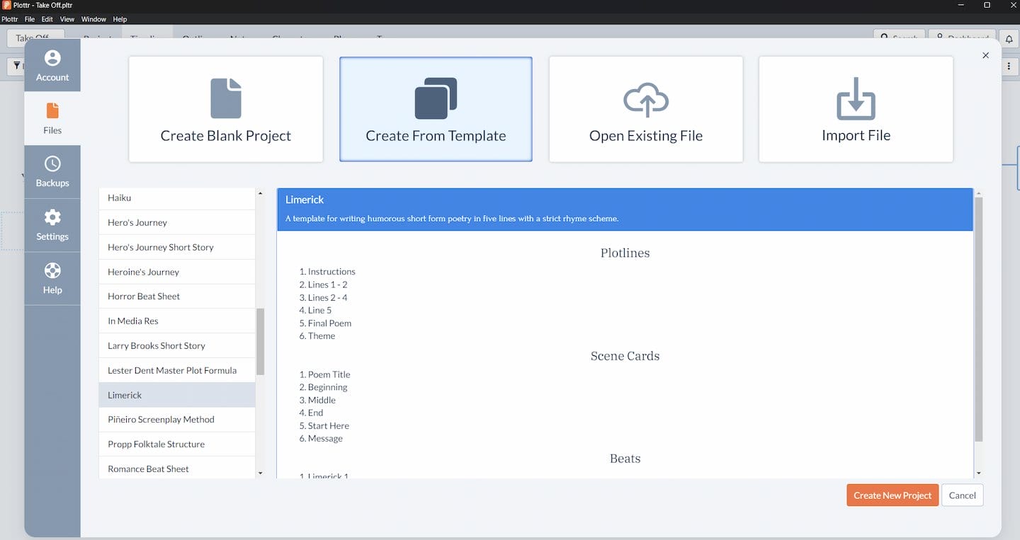 Plottr's Limerick Template for Absurdly Fun Rhymes - Plottr