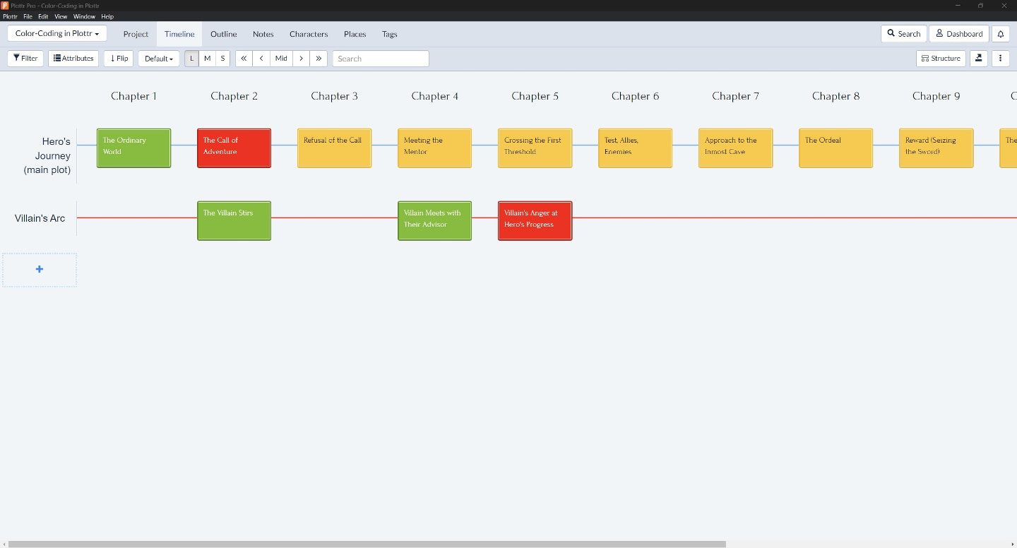 Color-Coding in Plottr: 9 Creative Ways to Track Your Ideas
