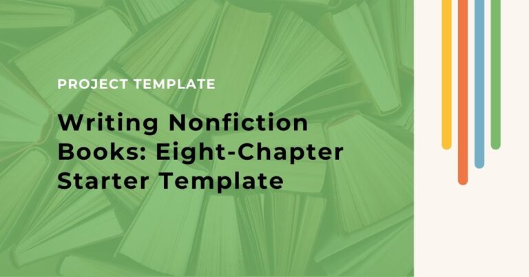 Writing Nonfiction Books: Eight-Chapter Starter Template - Plottr