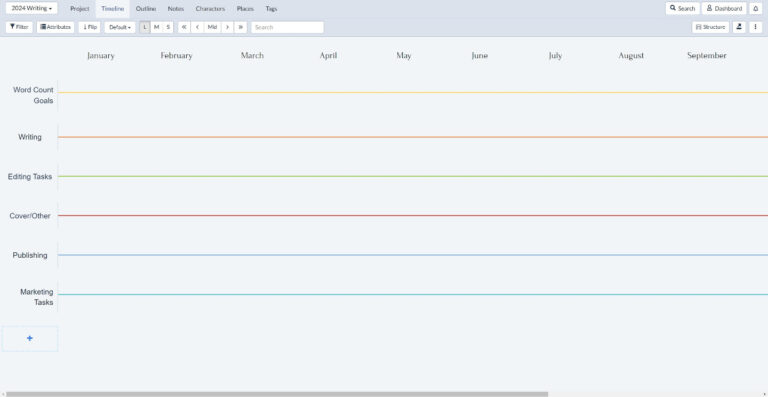 Writing Plan Template: Achieve Goals with a Clear Schedule - Plottr